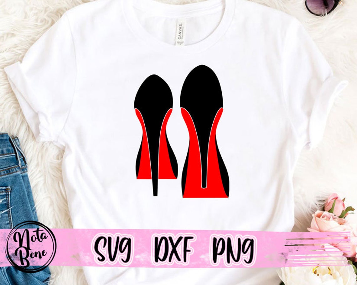 Red Bottom Heels Svg Cut File Fashion Stiletto Svg High Heels - Etsy