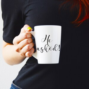 He Asked SVG She Said Yes Svg Bride Tribe Wedding Decal Cutting ...