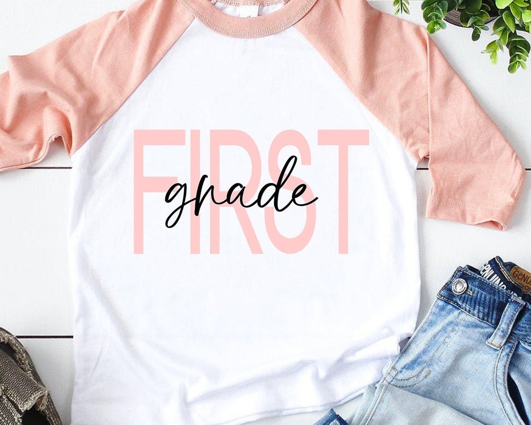 First Grade SVG First Grade PNG 1st Grade Team Svg Teacher - Etsy