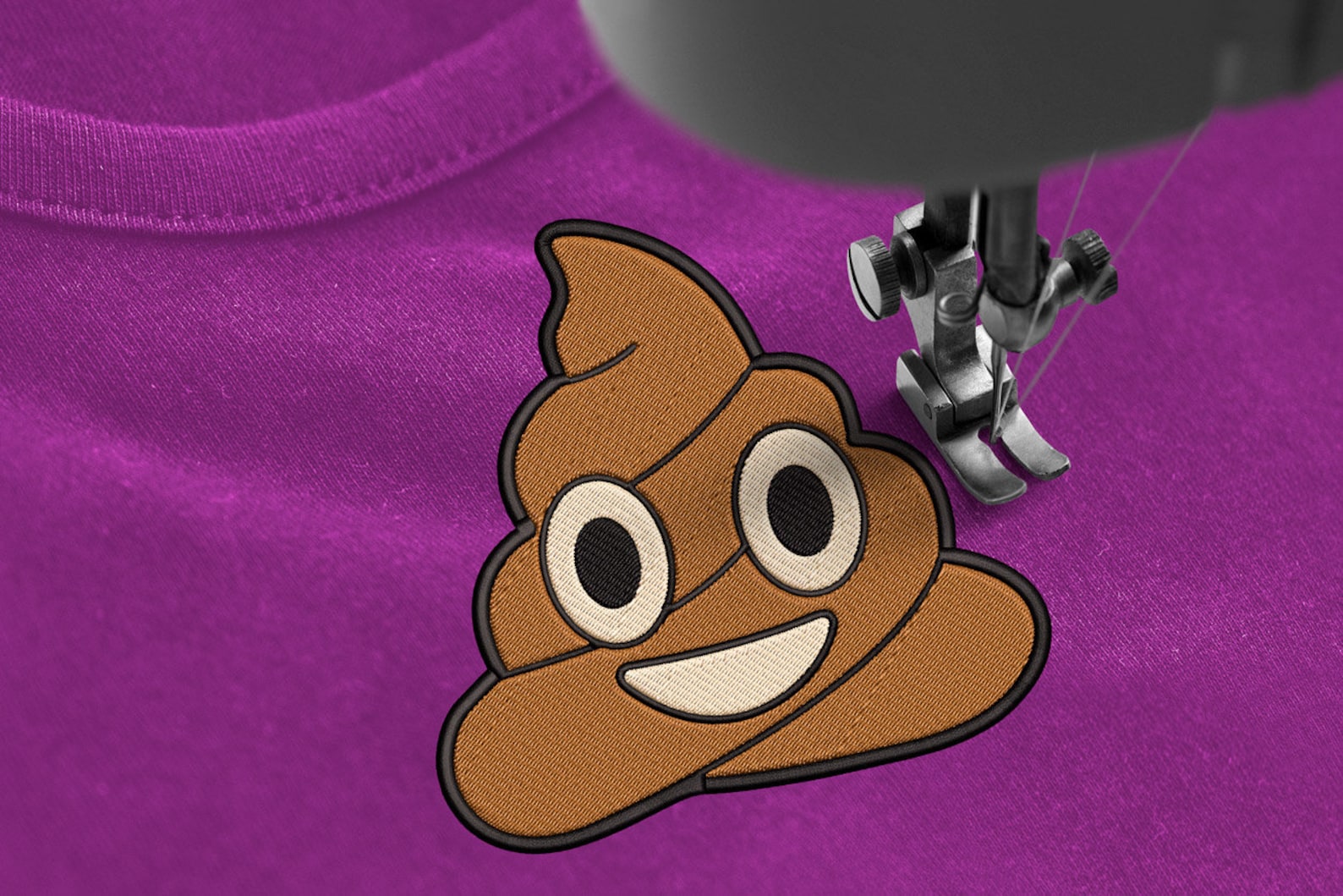 Poop Machine Embroidery Poop Embroidery Design Funny - Etsy