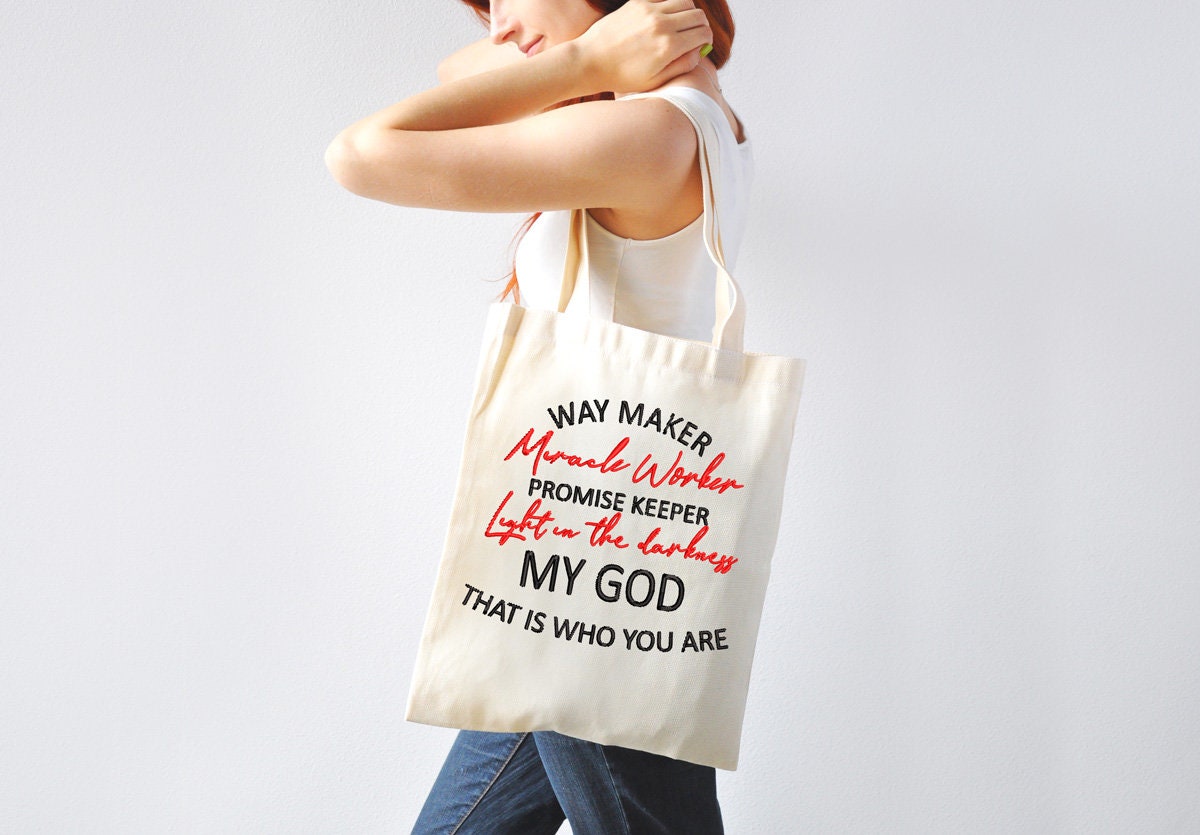 Waymaker Miracle Worker Embroidery Design Faith Embroidery - Etsy