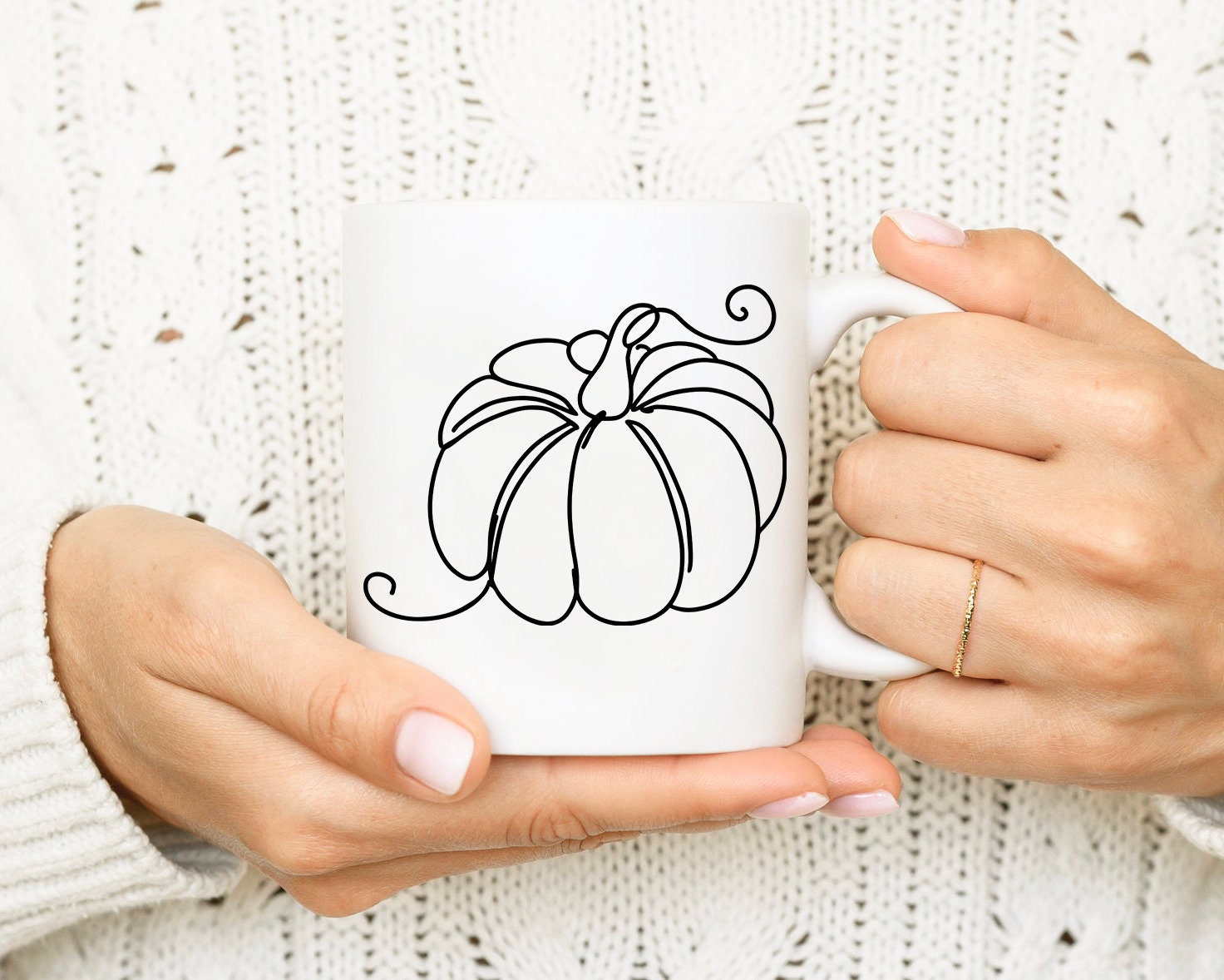 Pumpkin Lineart SVG Halloween Single Line Art Pumpkins Svg | Etsy