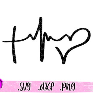 Faith Hope Love SVG Cut File Faith Svg Cross Heart Svg - Etsy