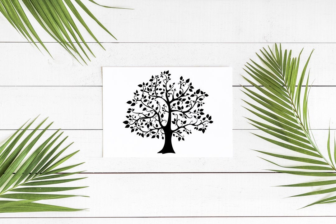 Tree SVG Family Tree Svg Family Svg Tree Monogram Family - Etsy