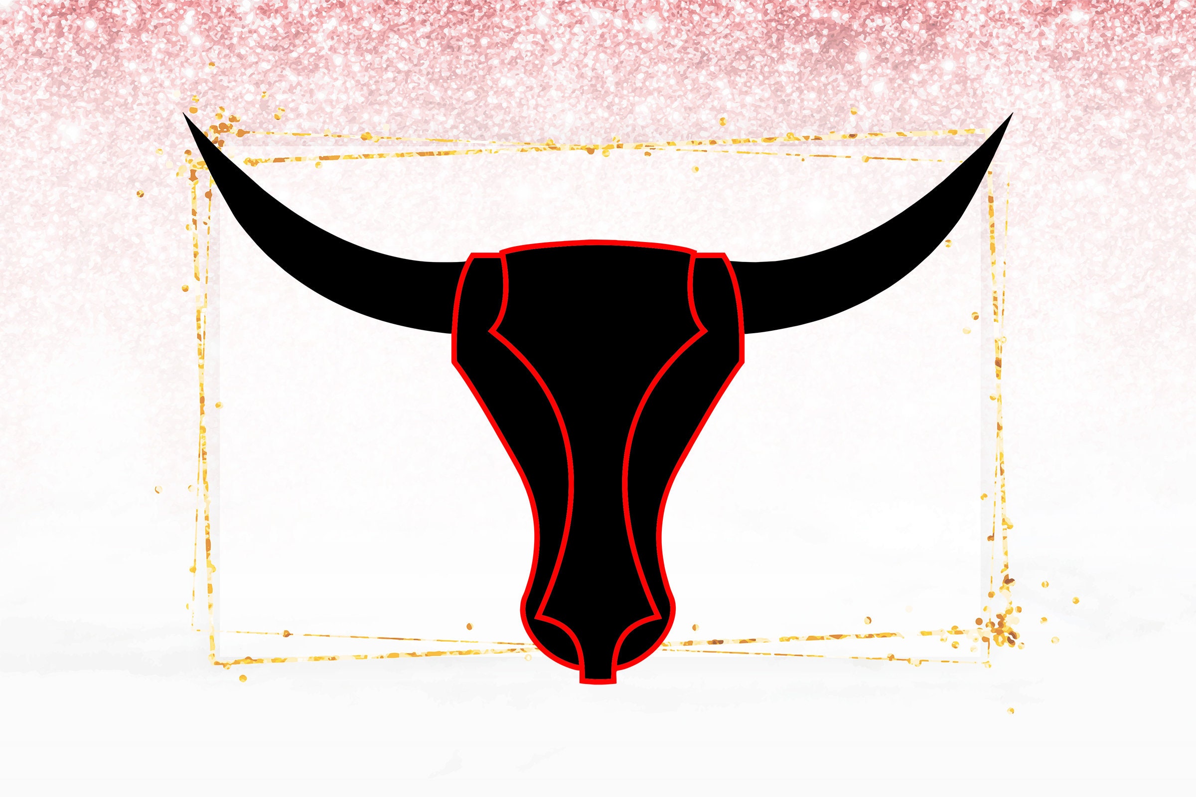 Bull SVG Cow svg Bull Logo svg Boho svg Bull Head svg Cow | Etsy España