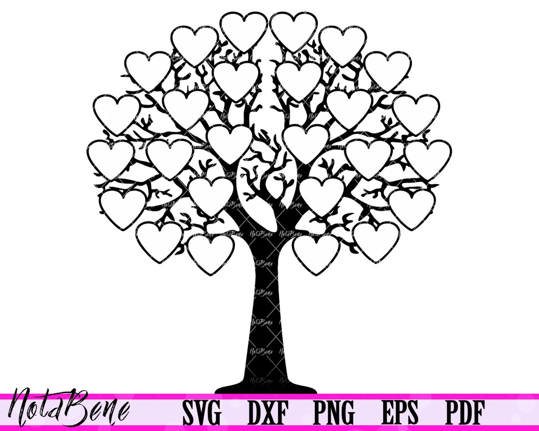 Family Tree Svg, Tree SVG, Family Svg, Tree Monogram, Family Tree SVG ...