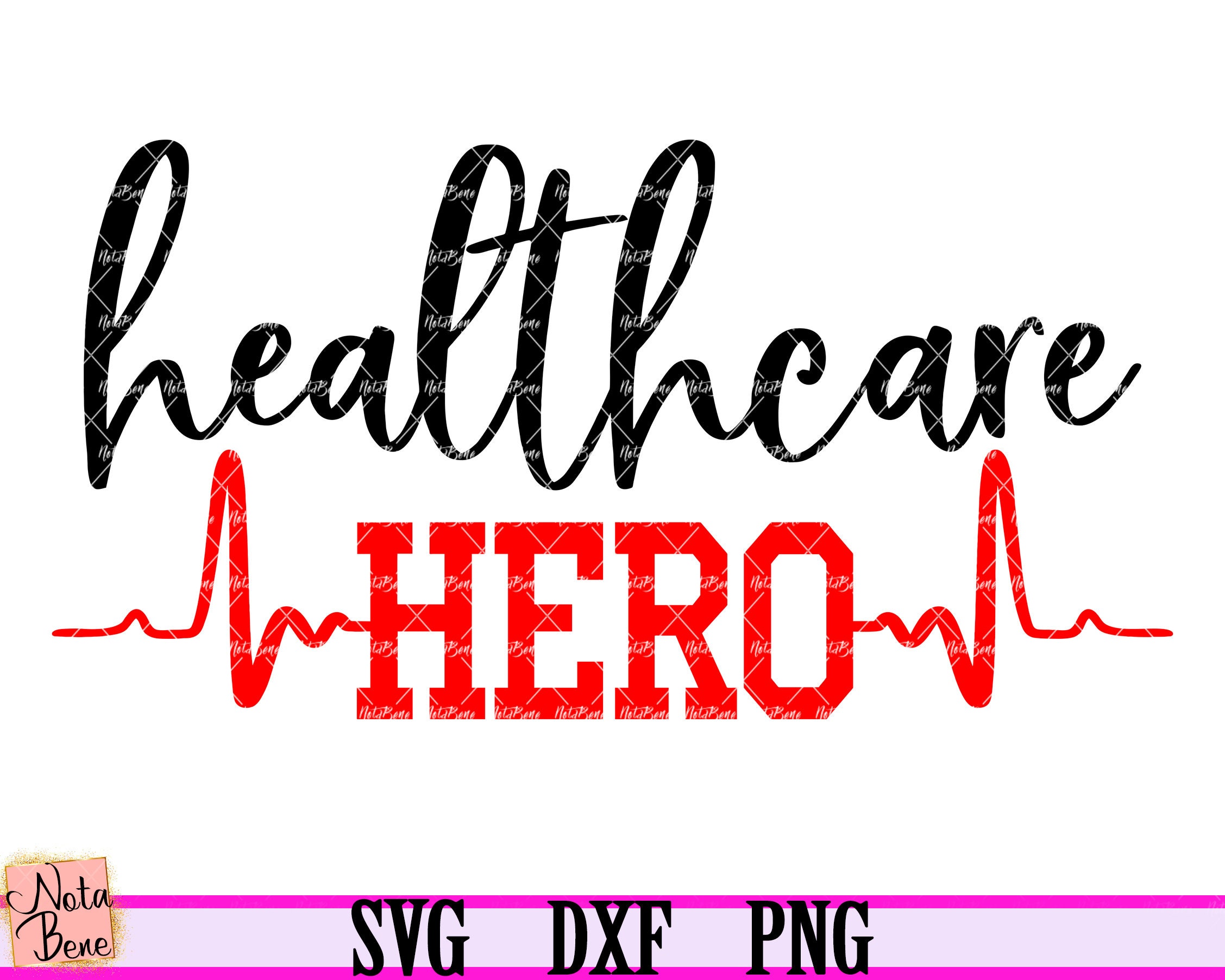 Healthcare Hero SVG Nurse Svg Cut File Doctor Svg Medical | Etsy