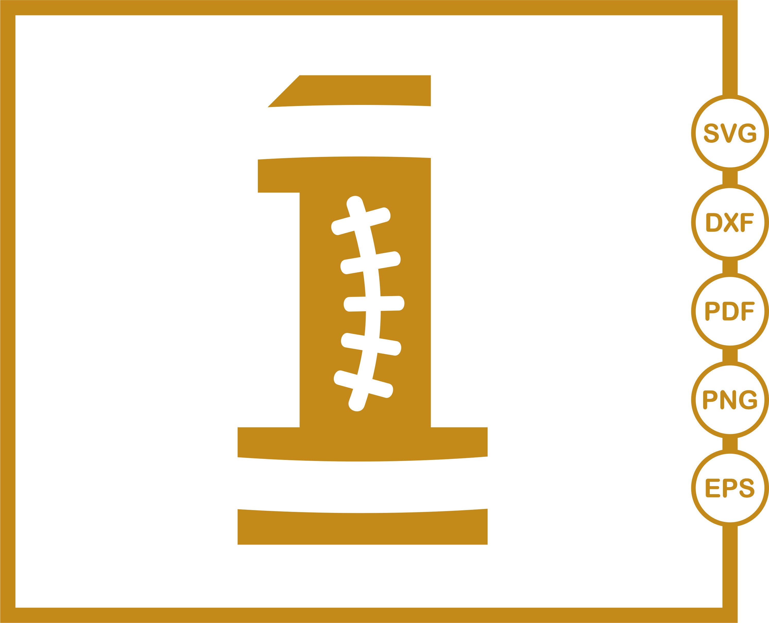 Number 1 One SVG Football Player One Svg Cut file shirt | Etsy