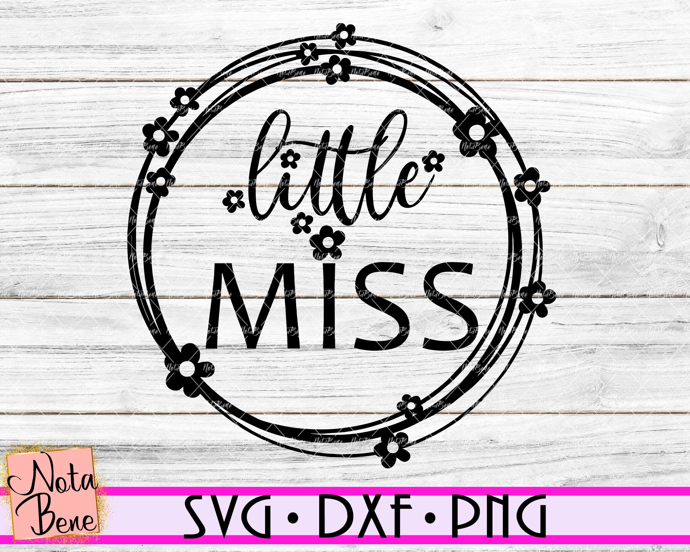 Little Miss SVG Baby Girl SVG Birthday Svg Cut File Little | Etsy