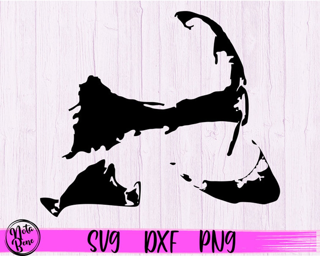 Cape Cod SVG, Martha's Vineyard, Nantucket MV ACK Map Svg Cut File, Map ...
