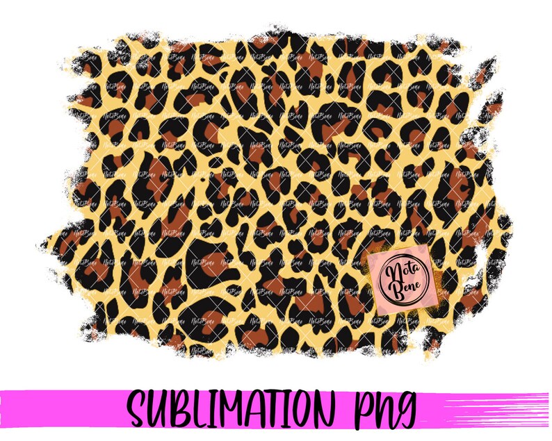 Leopard Print Leopard Pattern Sublimation Animal Print - Etsy