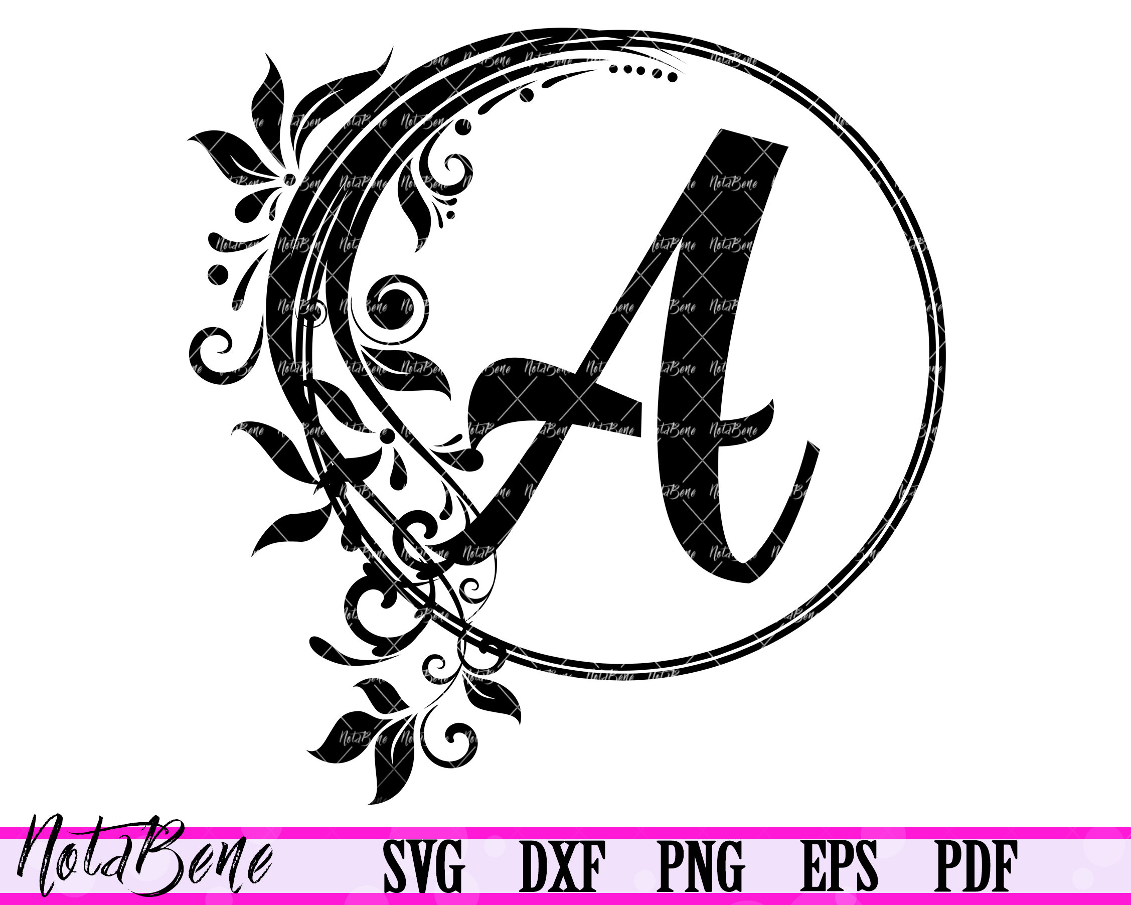 Fancy Letter A Designs