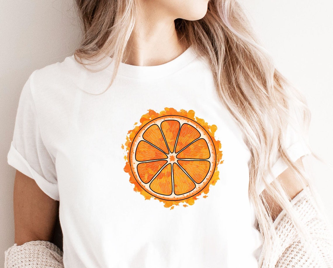 Orange Sublimation PNG Watercolor Fruit Sublimation Png - Etsy