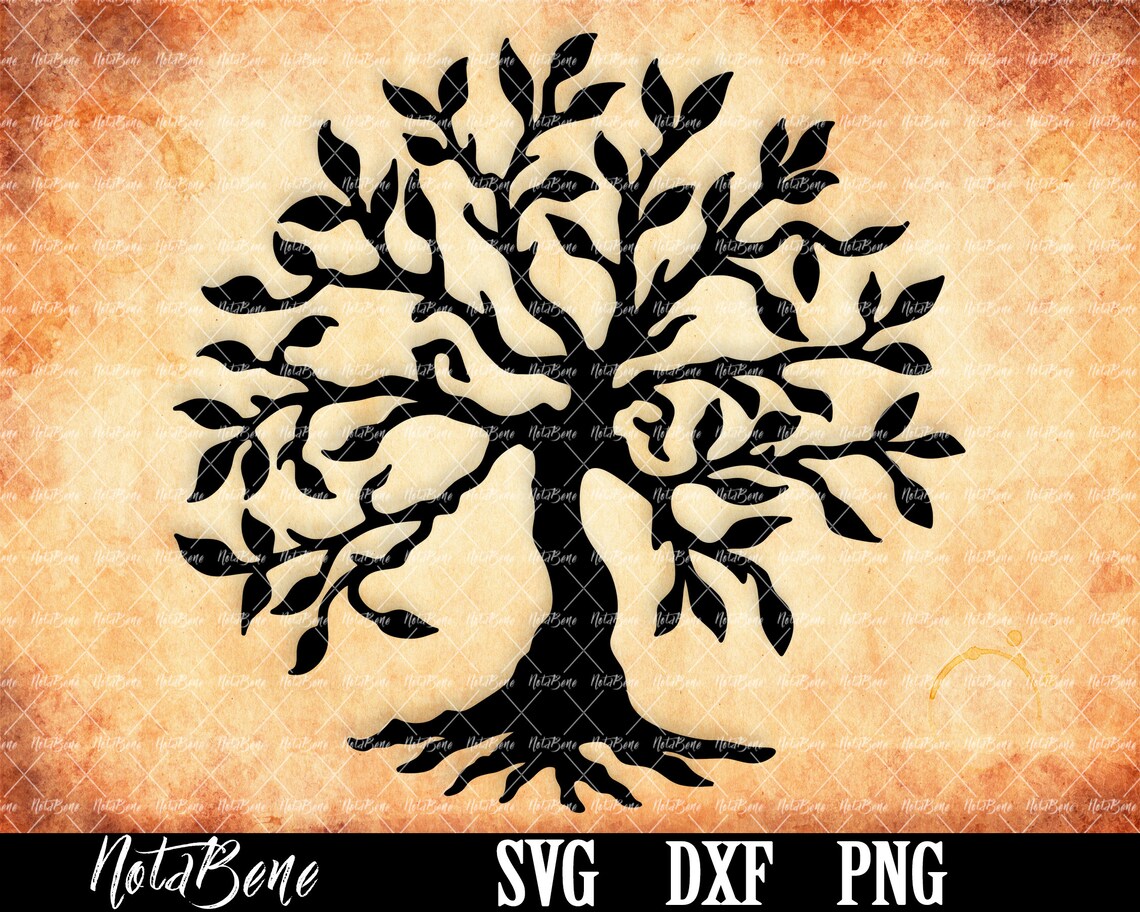 Tree SVG Family Tree Svg Family Svg Tree Monogram Family | Etsy