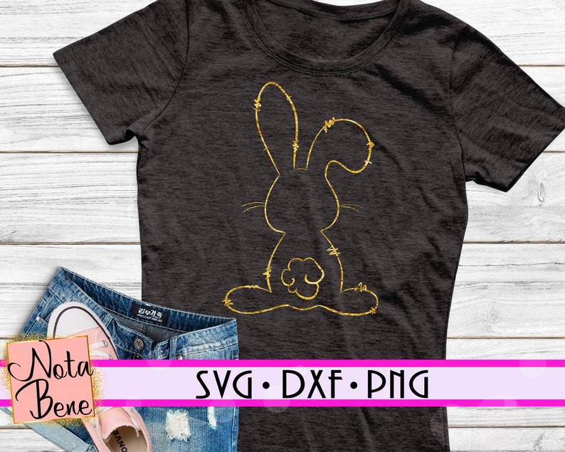 Easter SVG Easter Bunny Silhouette SVG Bunny Svg Cut File - Etsy