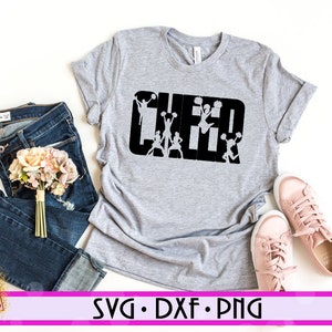 Cheer SVG Cheer Word Silhouette Svg Cut File Cheerleading Svg - Etsy