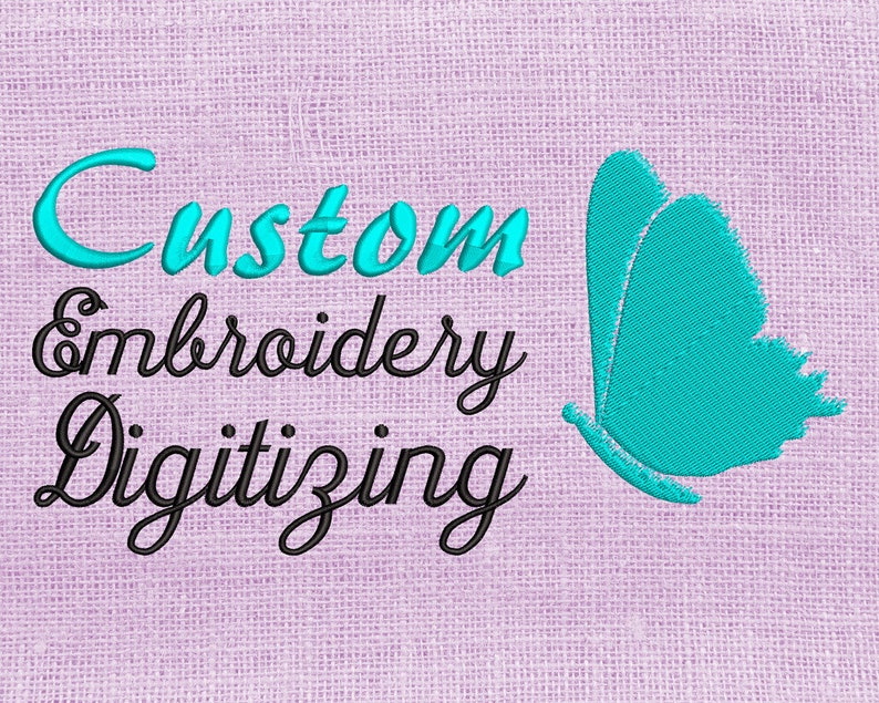 Custom Embroidery Design Personalized Machine Embroidery - Etsy