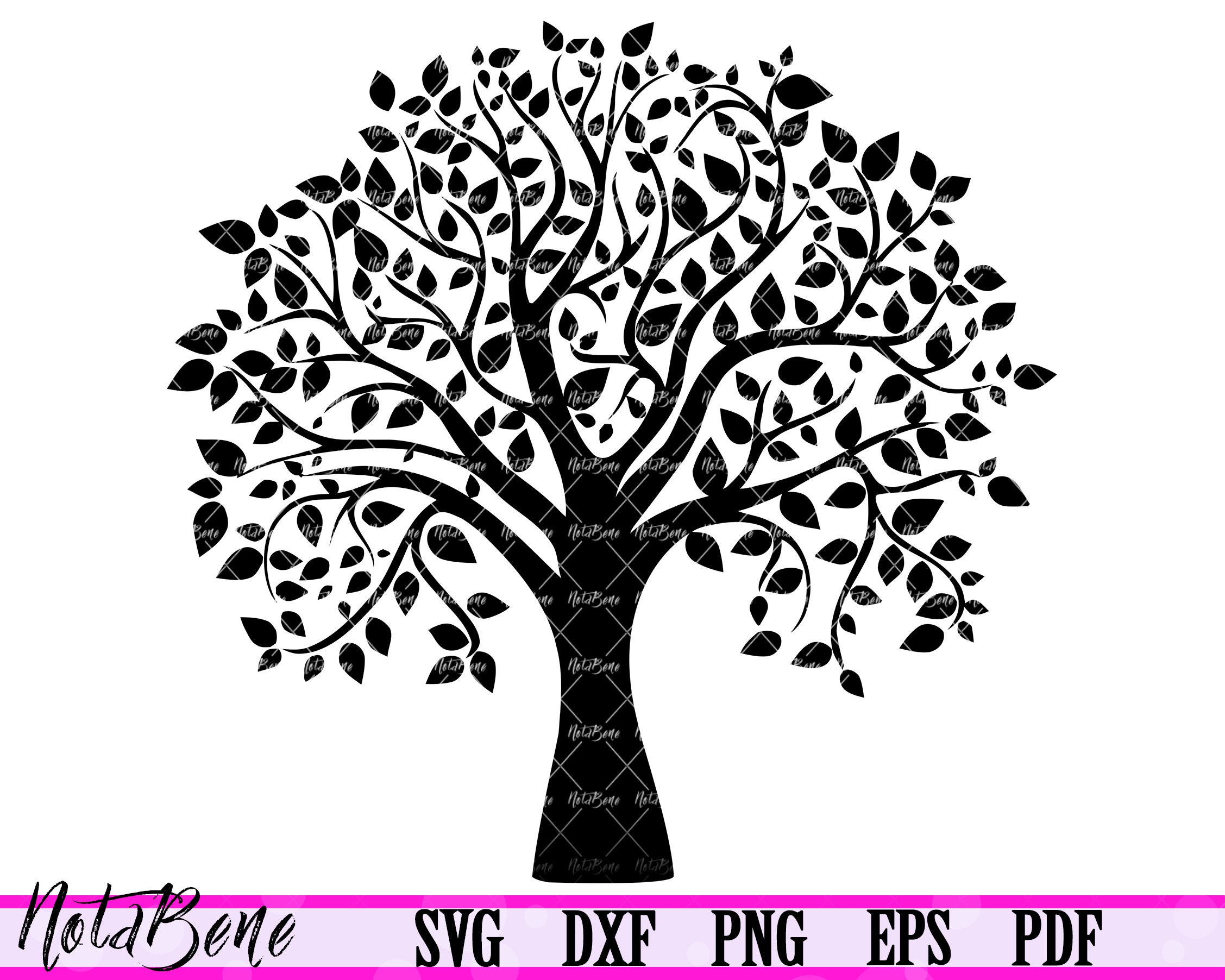 Tree SVG Family Tree Svg Family Svg Tree Monogram Family | Etsy India