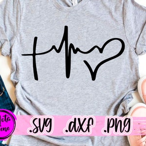 Faith Hope Love SVG Cut File Faith Svg Cross Heart Svg - Etsy