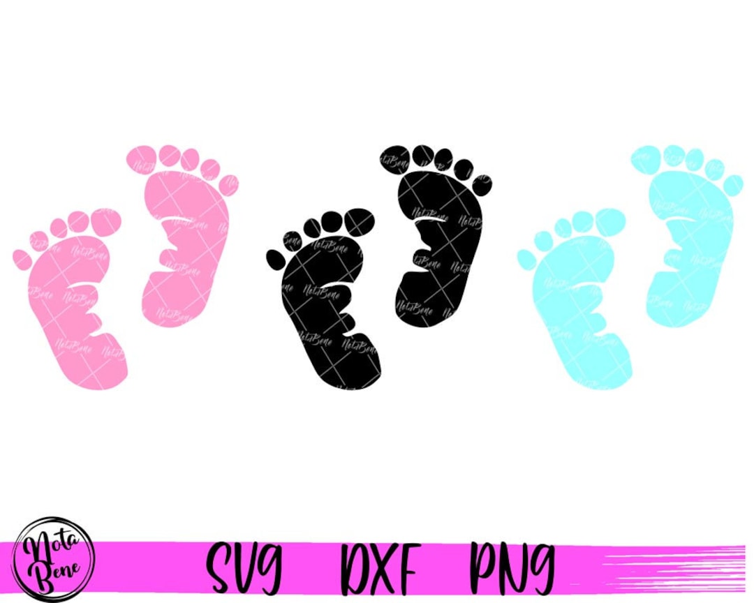 Baby Footprint Svg, Newborn Svg, Baby Foot Svg, Baby Feet Svg, Newborn ...