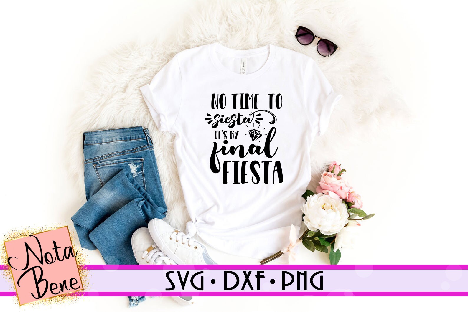 No Time to Siesta It's My Final Fiesta SVG Bachelorette - Etsy