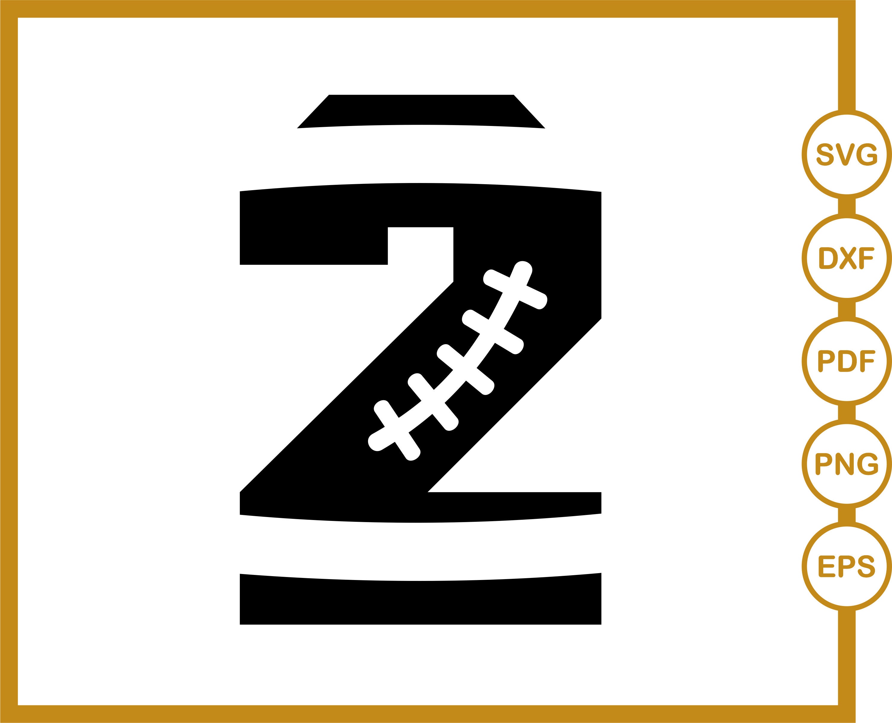 Number 2 SVG Two Football Player Svg Cut File Shirt Designs - Etsy