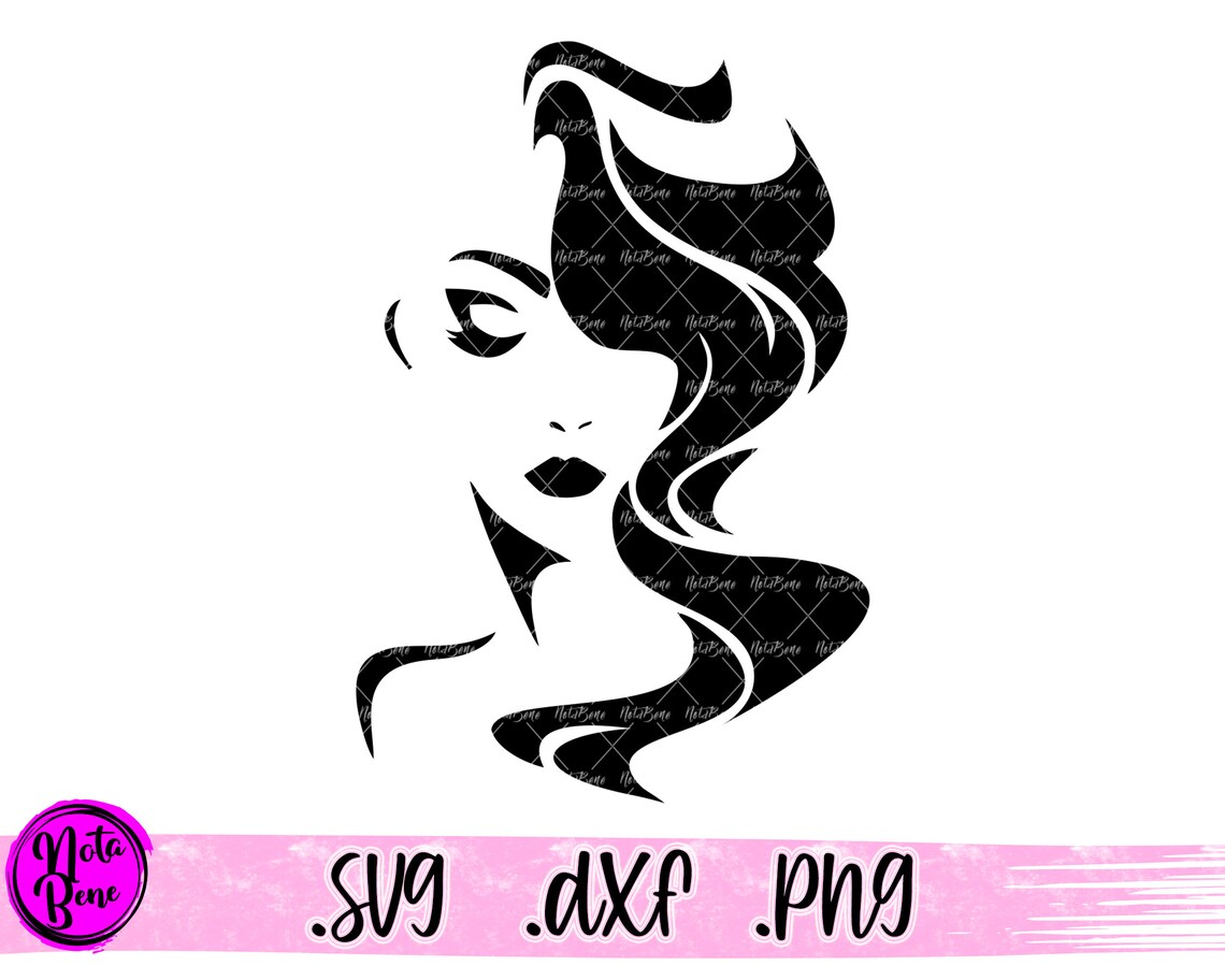 Woman Svg Female Face SVG Cut File Lips Svg Eyelashes Svg - Etsy