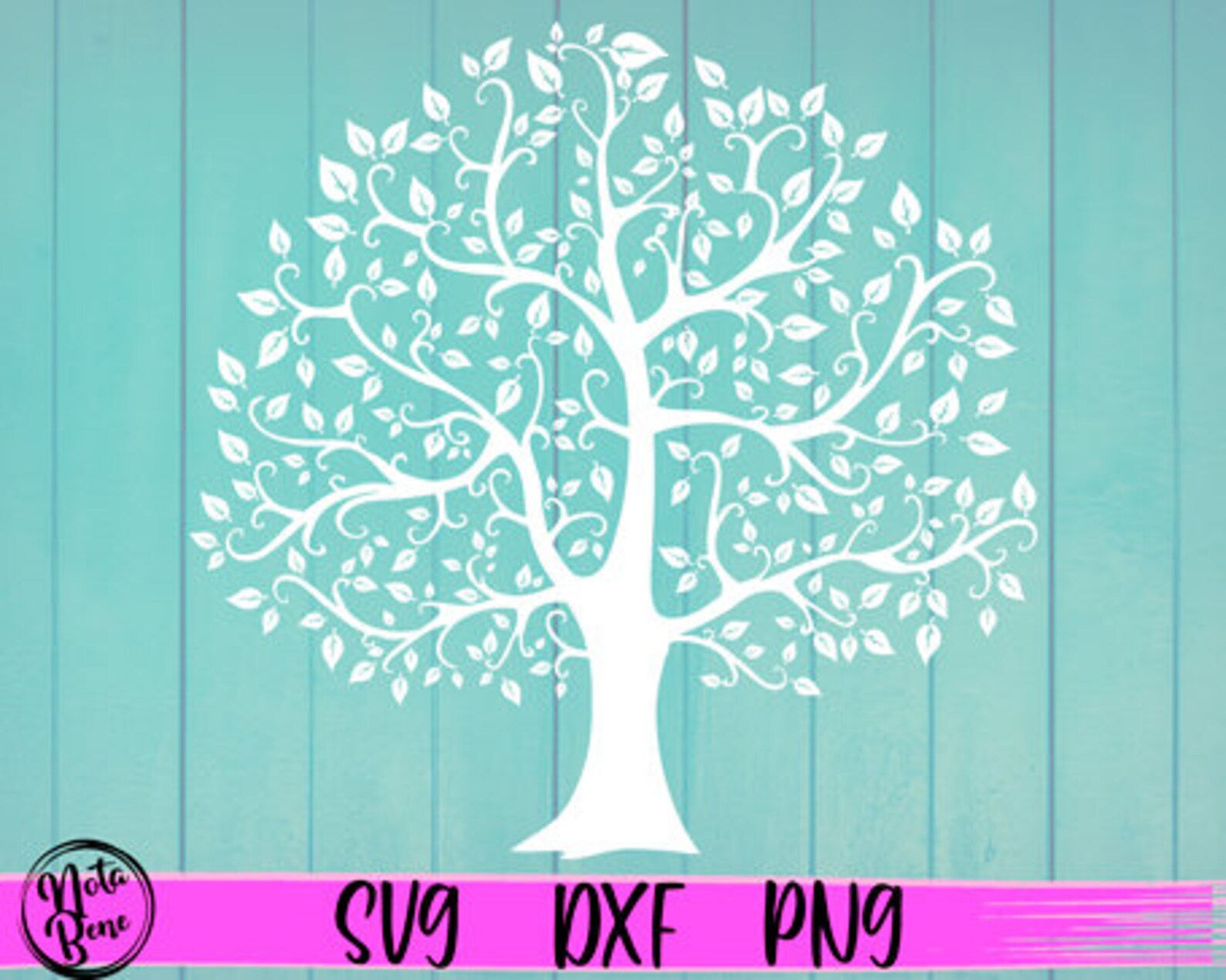 Tree SVG Cut File Family Tree Svg Family Tree Monogram SVG - Etsy