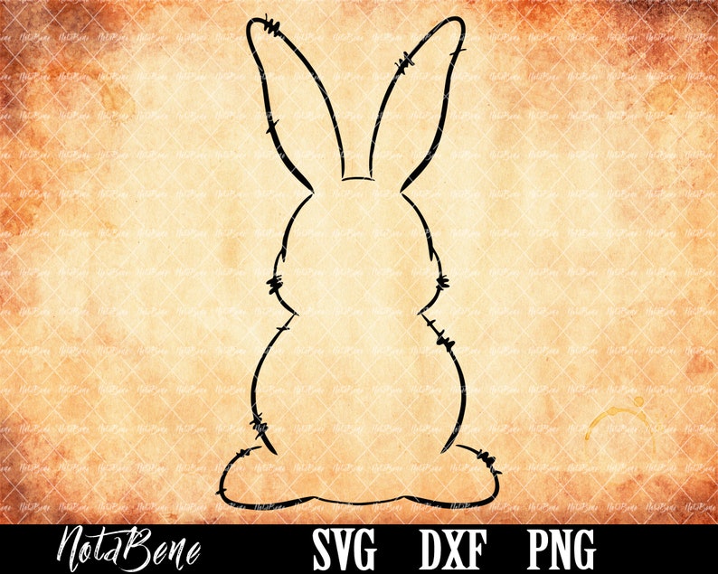 Easter SVG Easter Bunny Frame SVG Bunny Svg Cut File Rabbit | Etsy