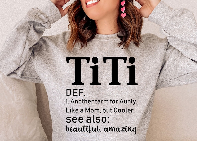 Titi Definition SVG, Aunt Auntie BAE Png, Godmother Svg Cut File ...