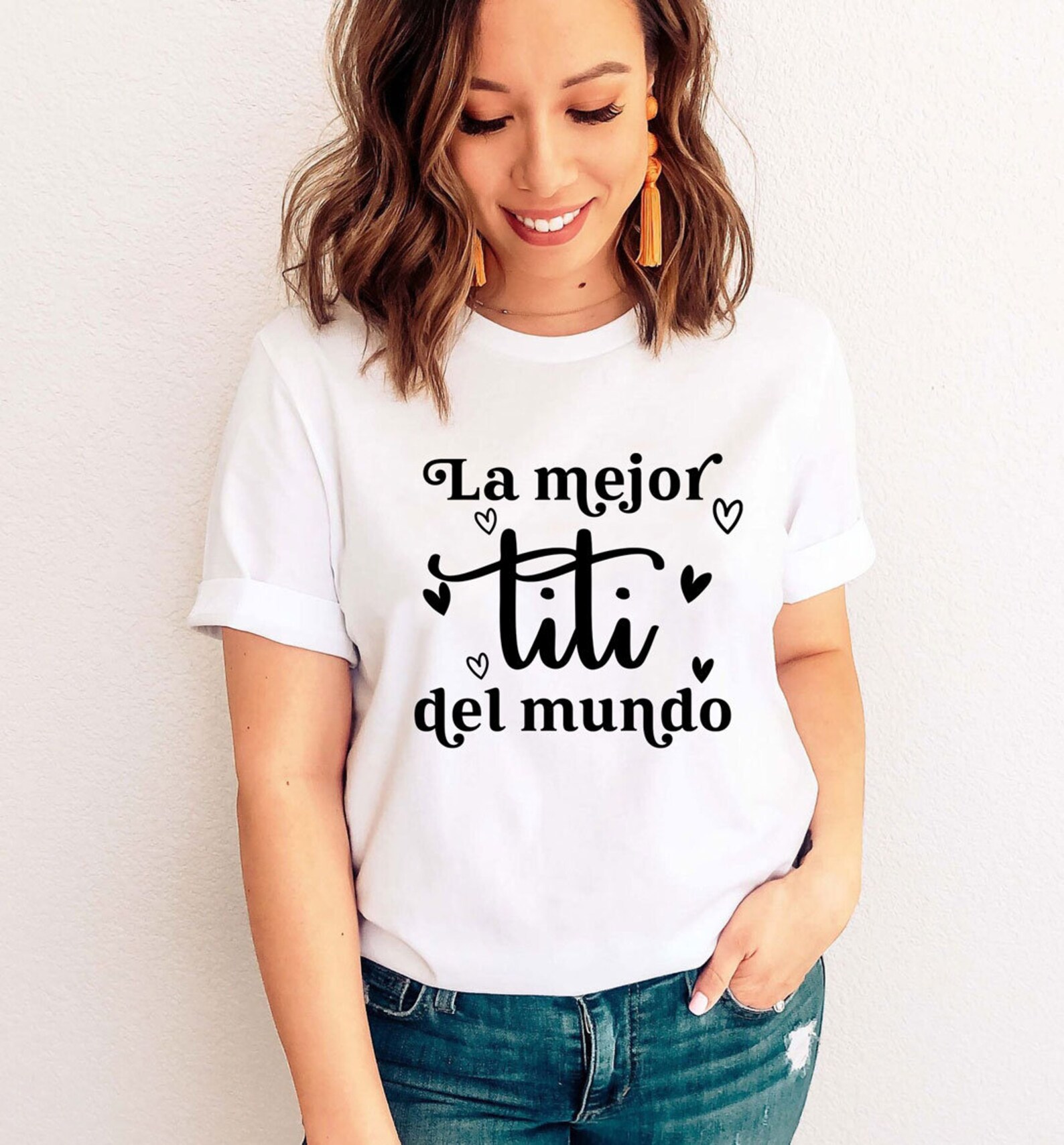 Mejor Titi Del Mundo Spanglish Svg Spanish SVG Best Aunt | Etsy