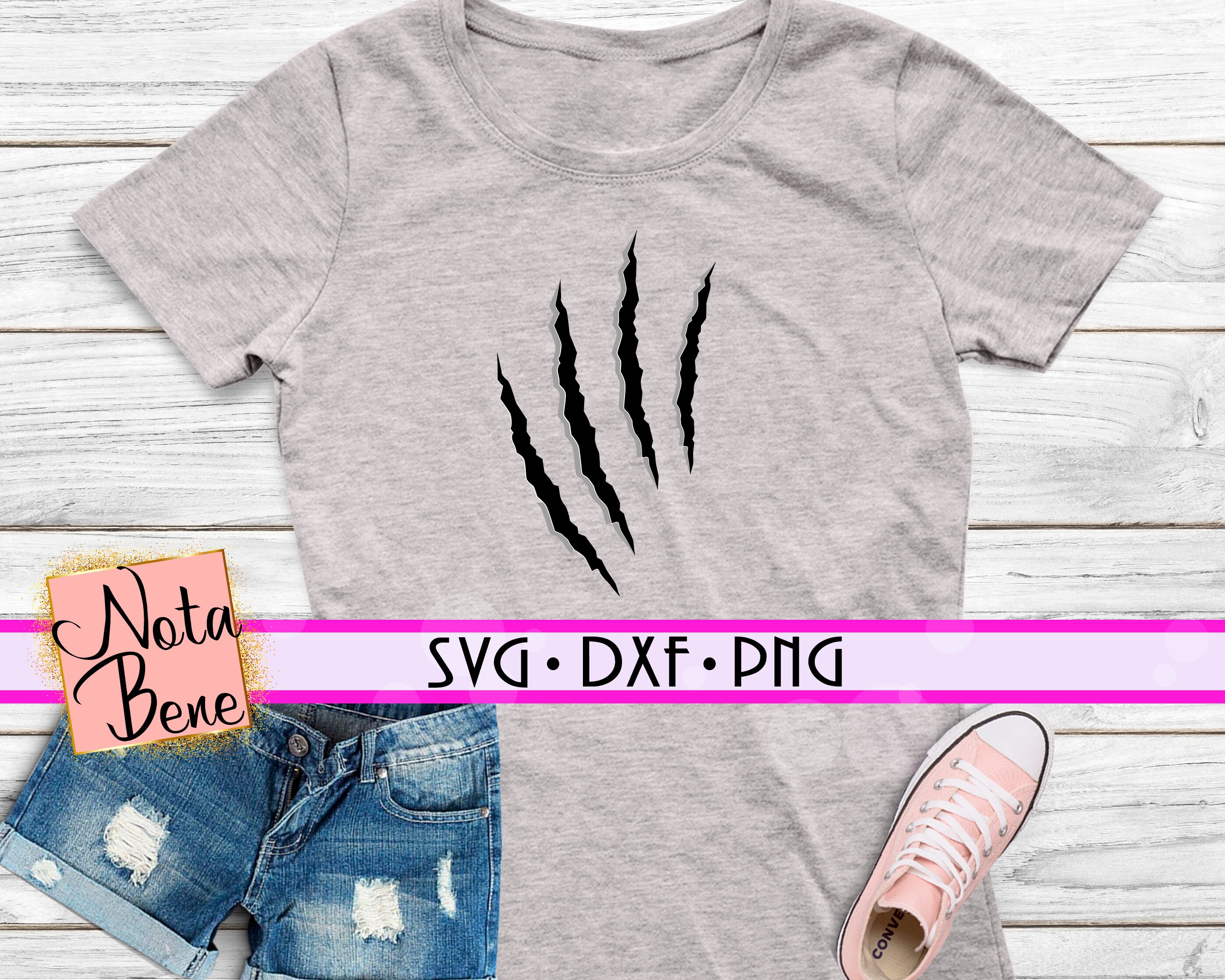 Claw Rip SVG Animal Claw Marks SVG Cut File Tiger Claw Rip Svg - Etsy