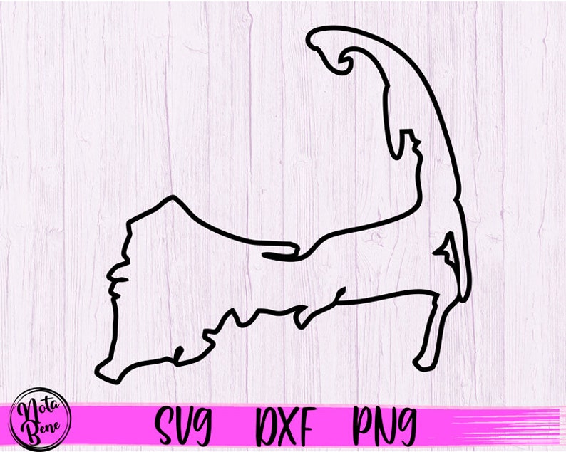 Cape Cod Outline SVG Map Svg Cut File Map Silhouette Design | Etsy