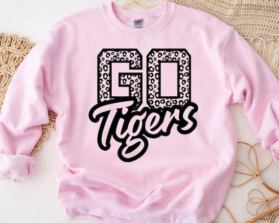 Go Tigers Leopard SVG Go Tigers Football Svg Run Tigers Svg - Etsy