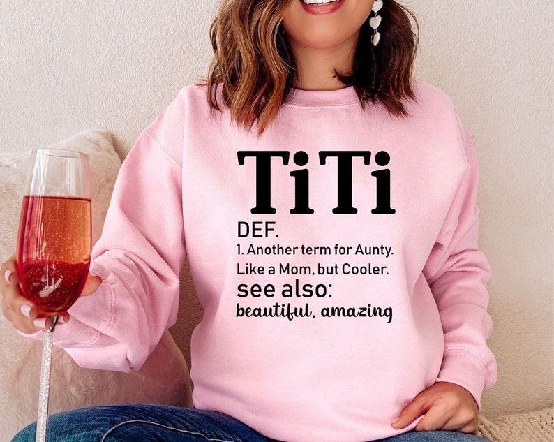 Titi Definition SVG, Aunt Auntie BAE Png, Godmother Svg Cut File ...
