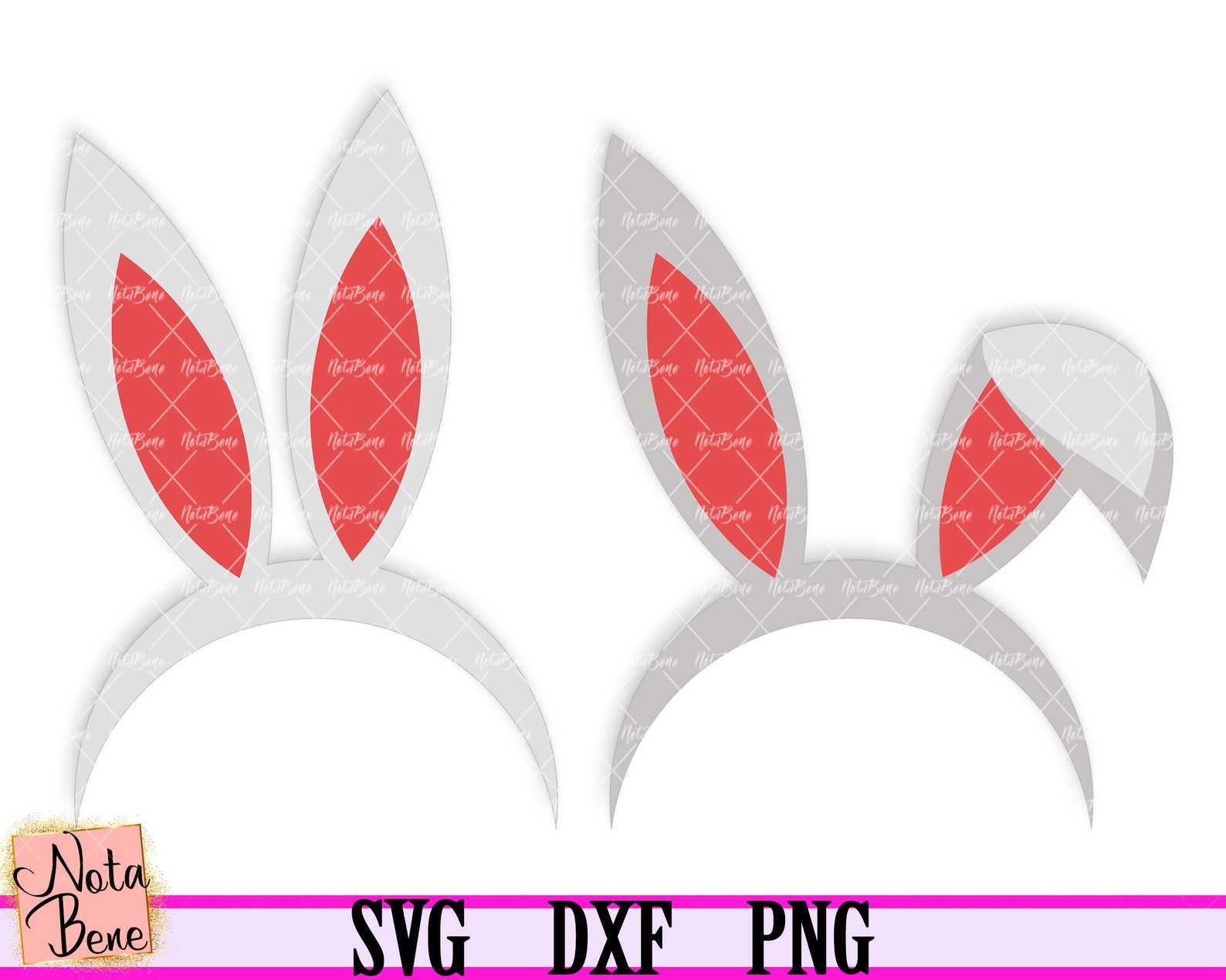 Bunny Ears SVG Easter Bunny Ears SVG Bunny Svg Cut File Rabbit - Etsy