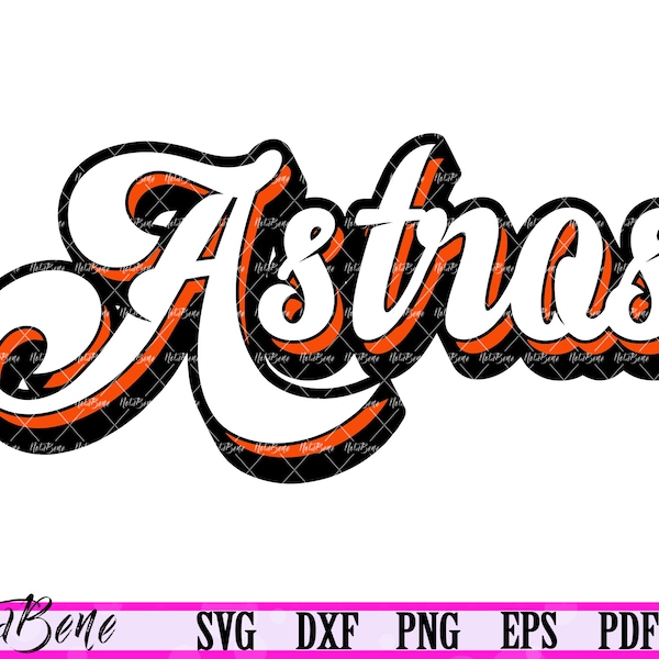 Astros Svg - Etsy
