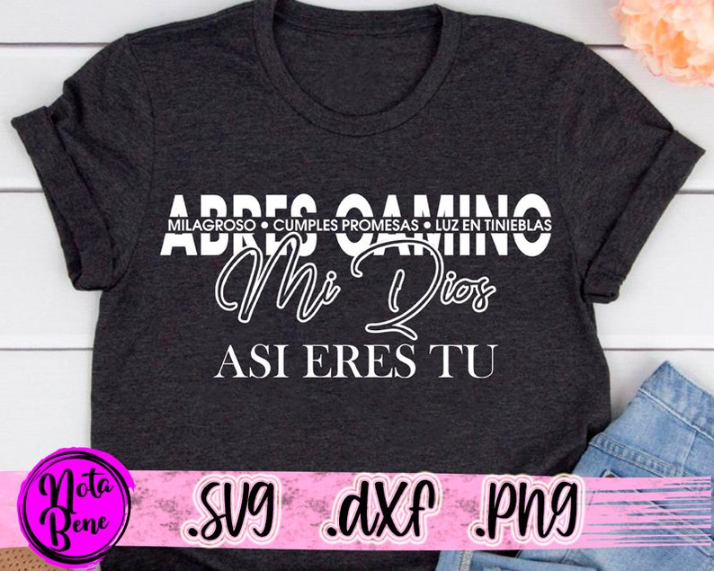 Milagroso Svg Abres Camino Svg Mi Dios Svg Luz Tinieblas Svg | Etsy