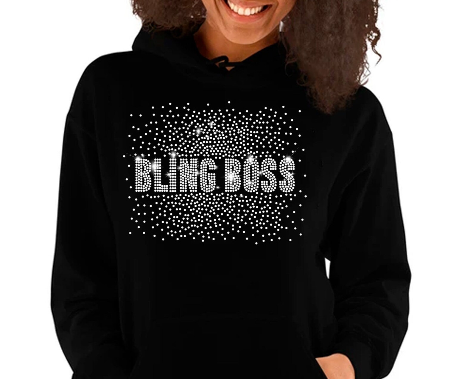 Bling Boss Rhinestone Template Svg Bling Scattered Spray - Etsy