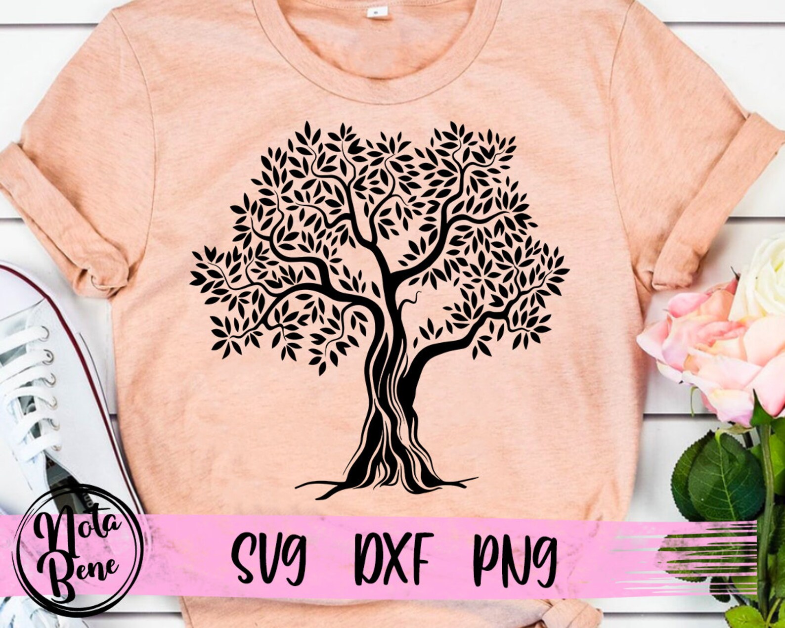 Tree SVG Cut File Family Tree Svg Family Tree Monogram SVG - Etsy