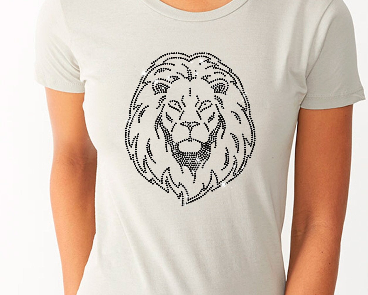 Lion Rhinestone Template SVG, Lion Head Svg, Bling Rhinestones Shirt ...