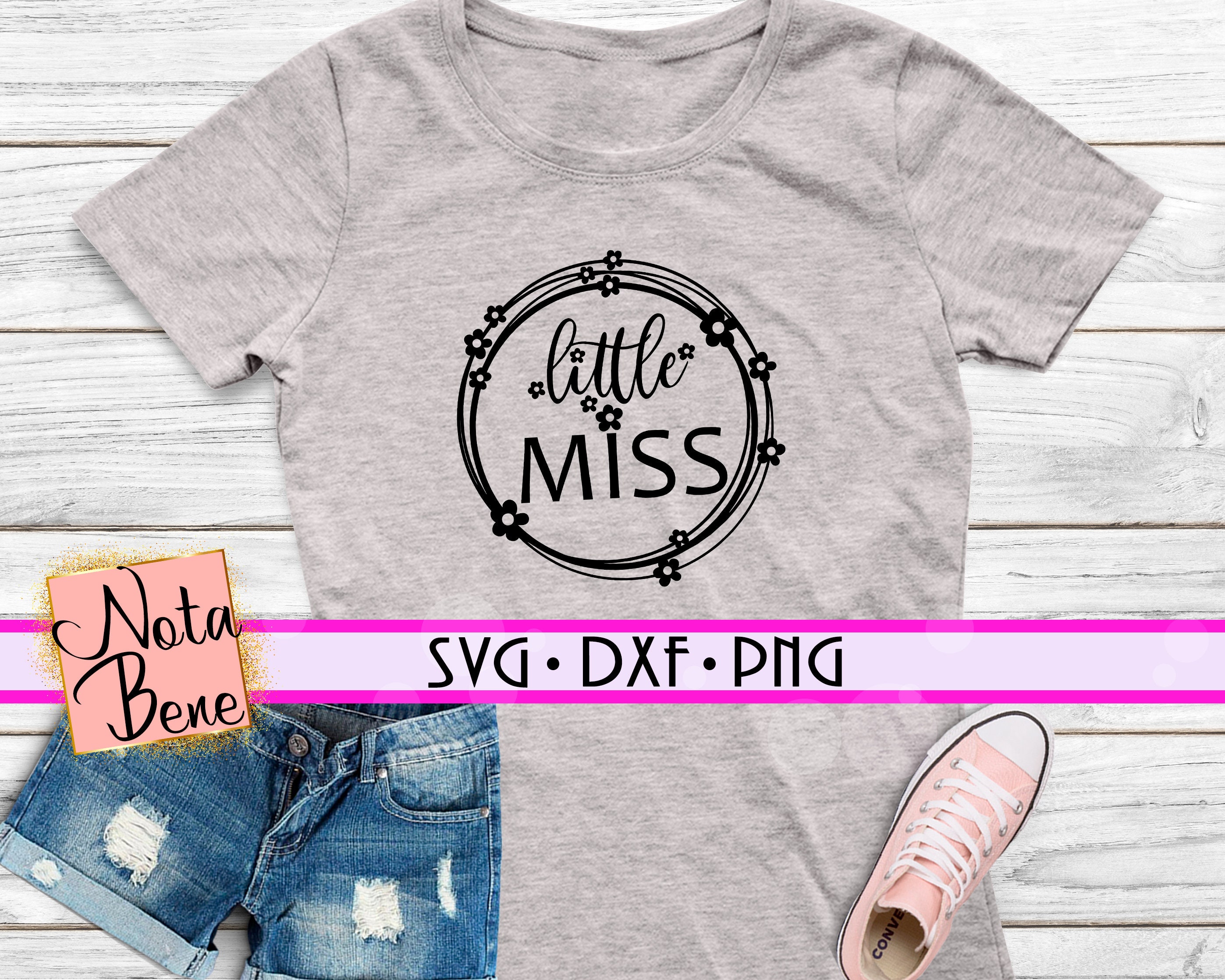 Little Miss SVG Baby Girl SVG Birthday Svg Cut File Little | Etsy