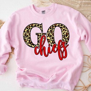 LAYERED Leopard Chiefs SVG, Go Chiefs Svg, Leopard Print Svg, Sports ...