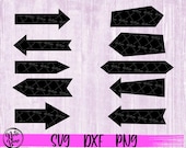 Arrow Sign Bundle Svg Direction Arrow Svg Direction Signs - Etsy