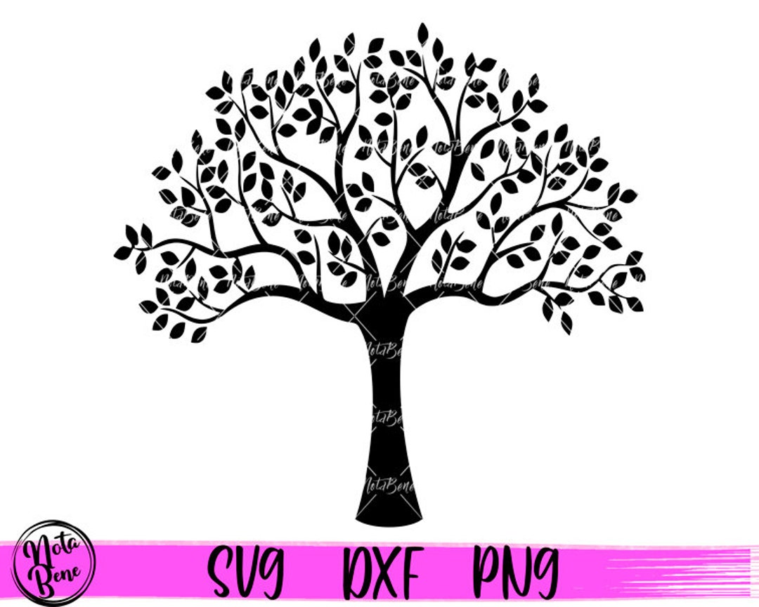 Tree SVG Cut File Family Tree Svg Family Tree Monogram SVG - Etsy