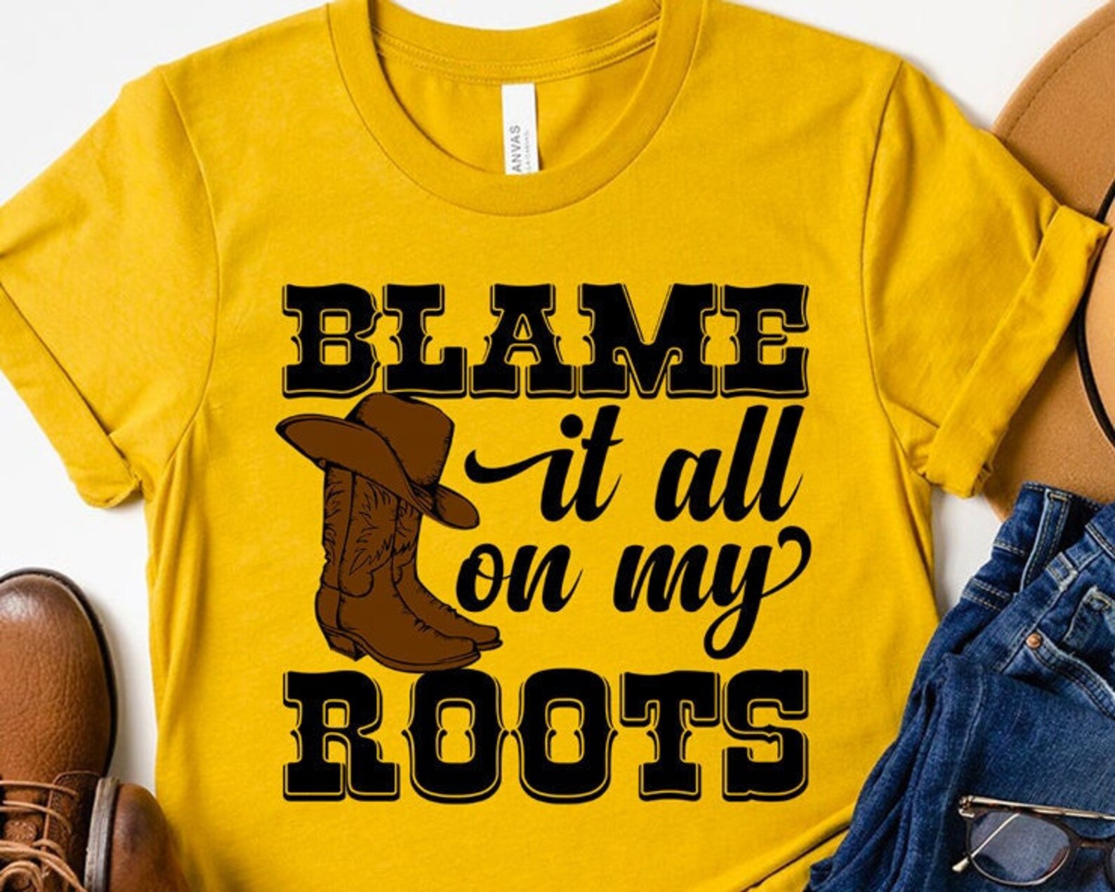Blame It All on My Roots SVG Southern Girl SVG Country | Etsy