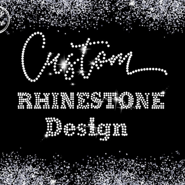 Rhinestones Templates - Etsy