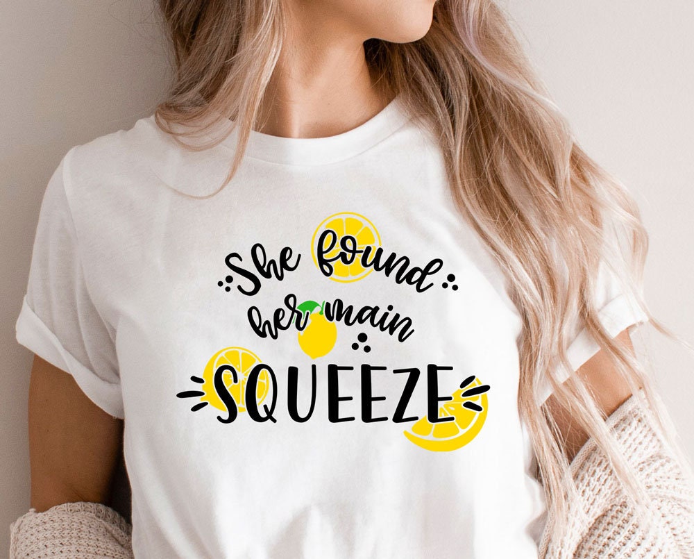 She Found Her Main Squeeze SVG, Bridal Shower Svg, Lemons Svg ...
