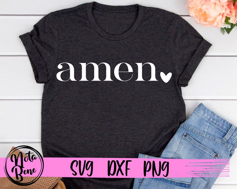 Amen SVG Faith Svg Religious Svg Bible Svg Jesus Svg - Etsy