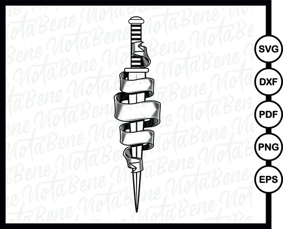 Dagger Svg Clipart Machete Svg Long Sword Svg Weapon | Etsy